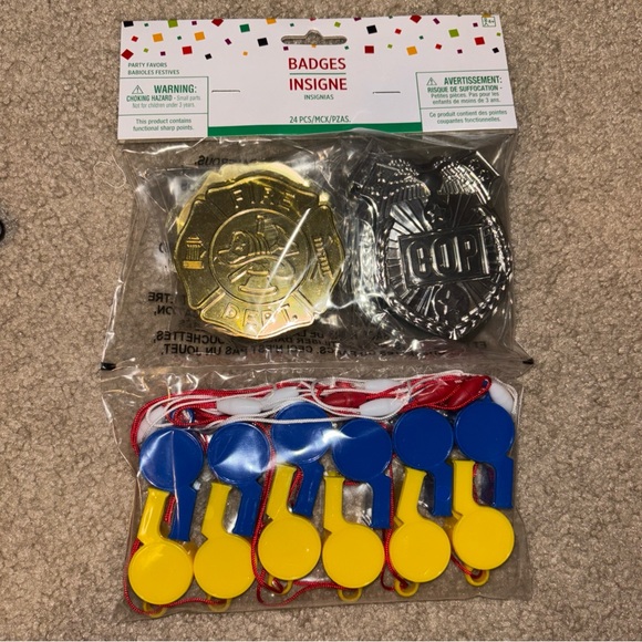 Amscan | Toys | New First Responders Party Favors Police Fire Kids ...